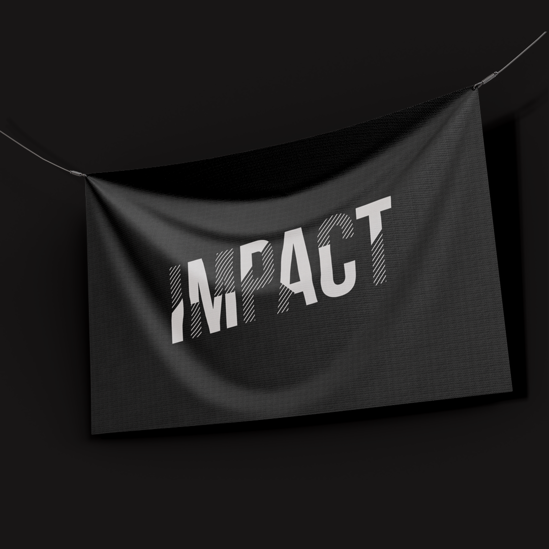 DRAPEAU IMPACT – IMPACT TECHNO